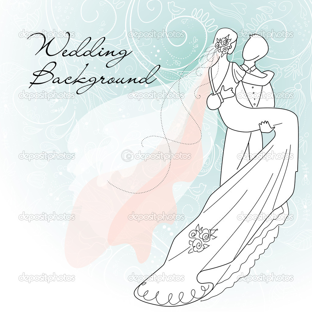 Wedding background Stock Vector by ©AlisaFoytik #33770291