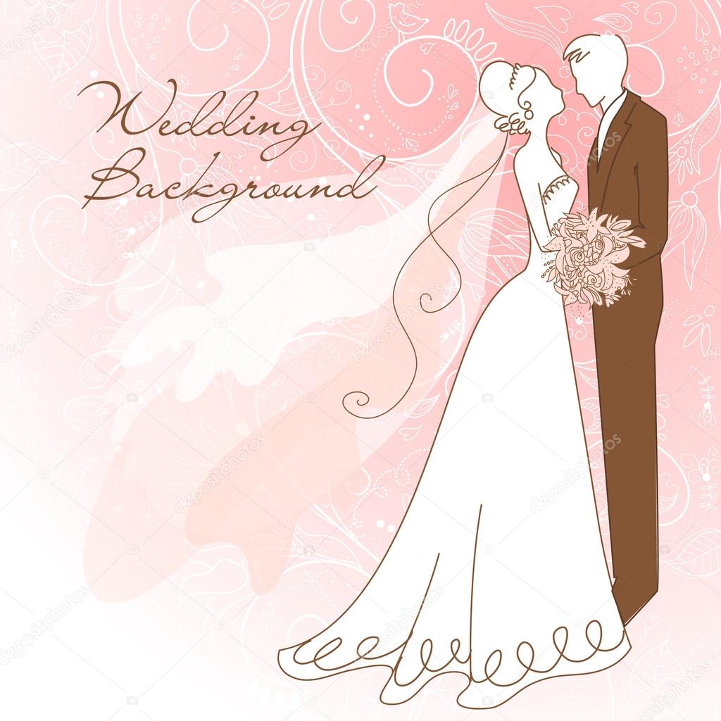 Wedding background Stock Vector by ©AlisaFoytik #33770489
