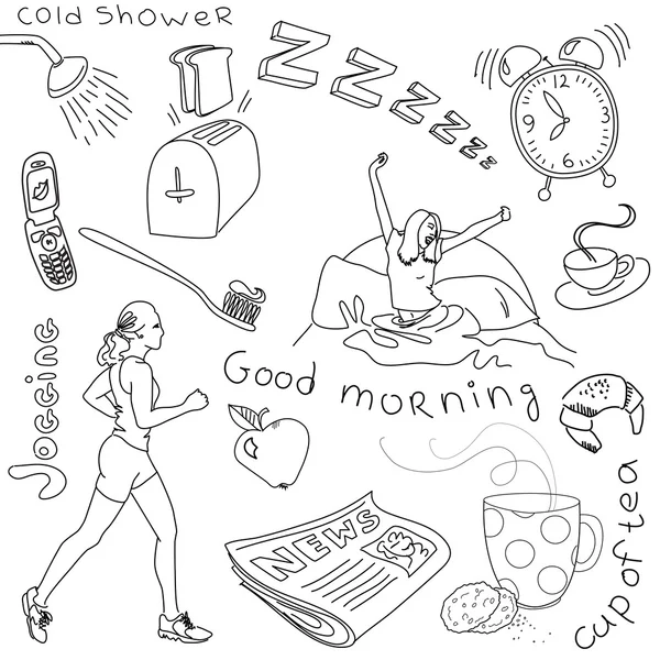 Pazartesi sabah Vector Art Stock Images | Depositphotos