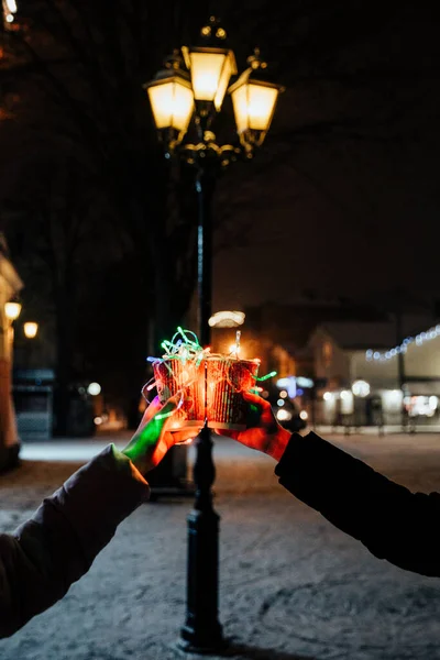 Friends celebrating lights Stock Photos, Royalty Free Friends ...