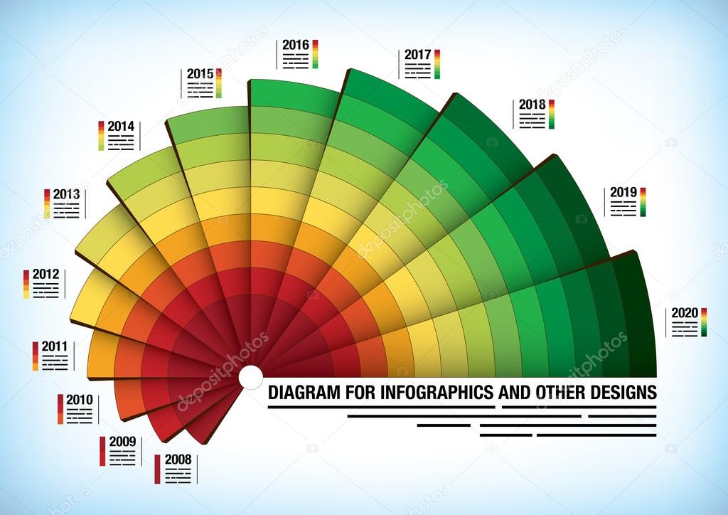 Diagrama con múltiples niveles Vector de stock #23029376 de ©levente