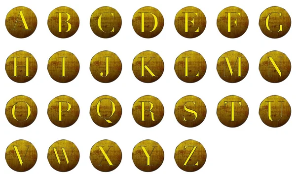 3D Golden Math Symbols — Stock Photo © georgios #1219595