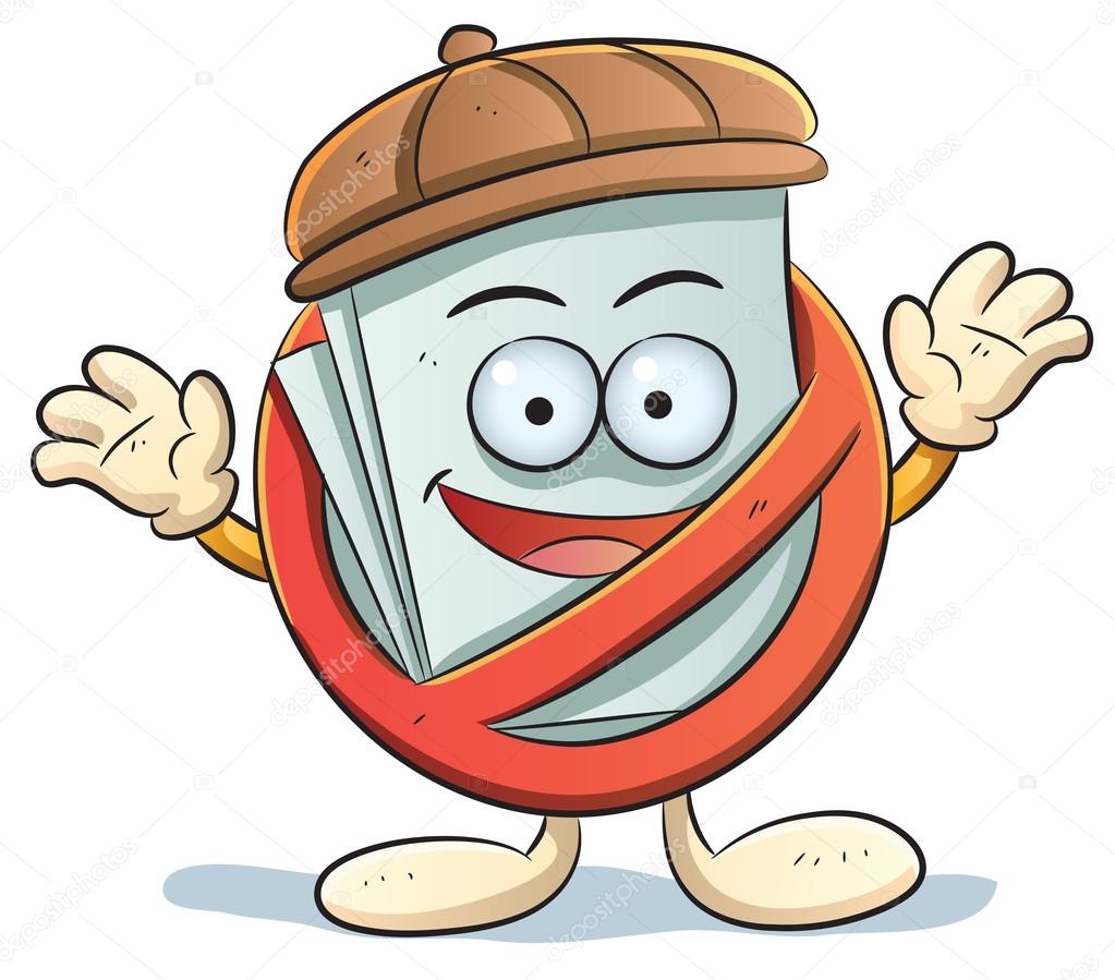 No Paper Mascot Stock Vector Image by ©h4nk #14839807