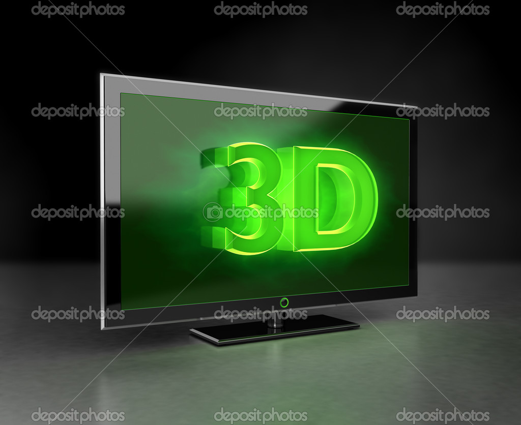 Flat Screen Television 3d