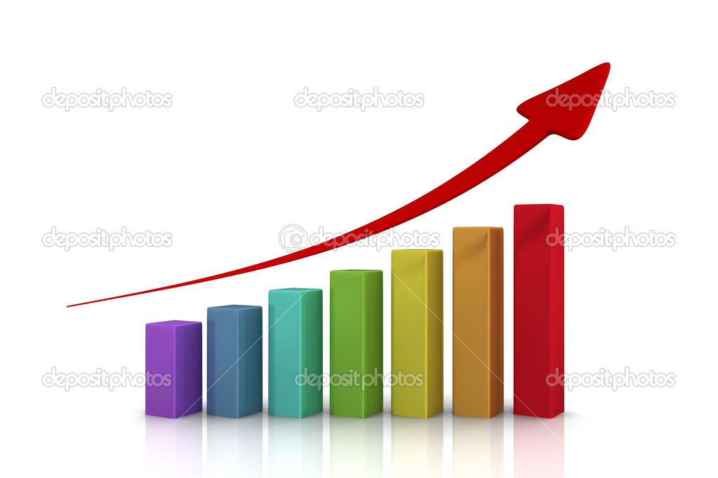 Earning chart Stock Photo by ©CLIPAREA 13282498