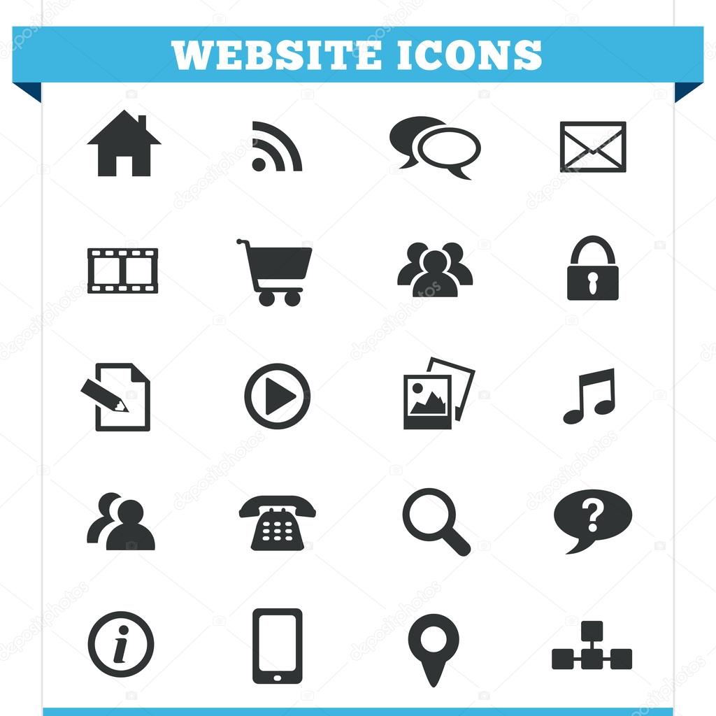 Website Icons Vector Set ⬇ Vector Image by © NiroDesign | Vector Stock ... Website Icons Vector Set ⬇ Vector Image by © NiroDesign | Vector Stock ...