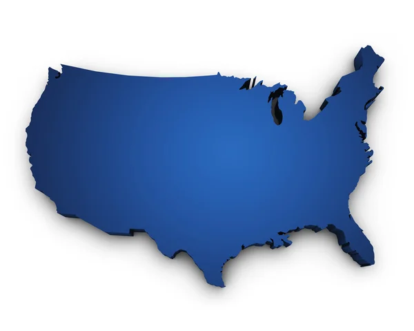 Us map 3d Stock Photos, Royalty Free Us map 3d Images | Depositphotos