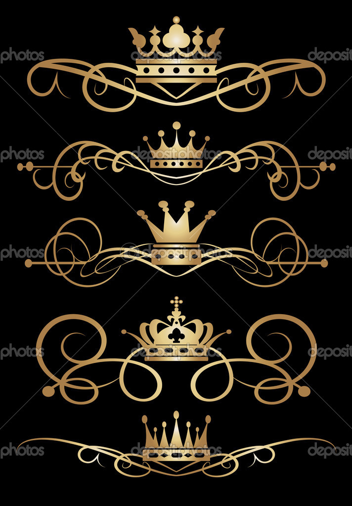 Victorian Crown Scrolls