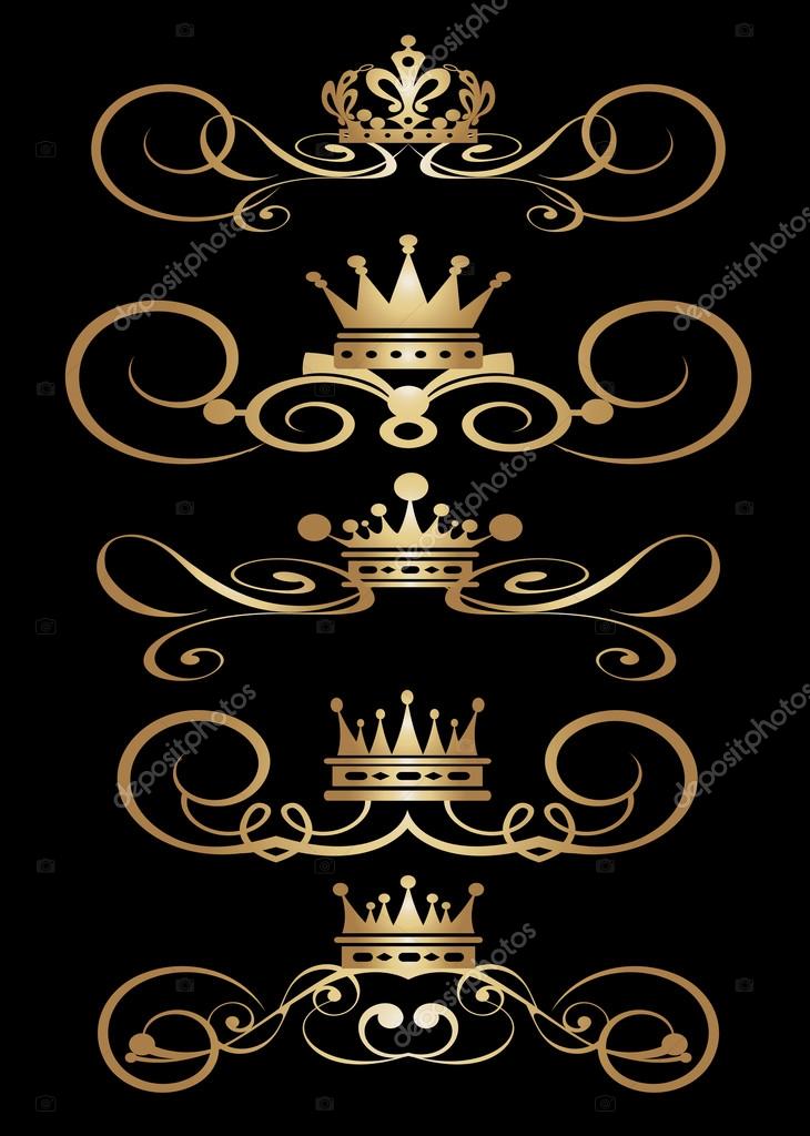 Victorian Crown Scrolls