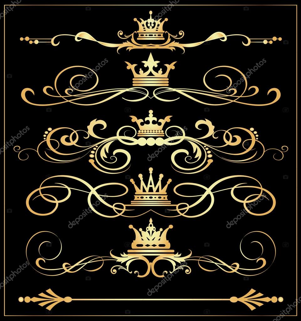 Victorian Crown Scrolls