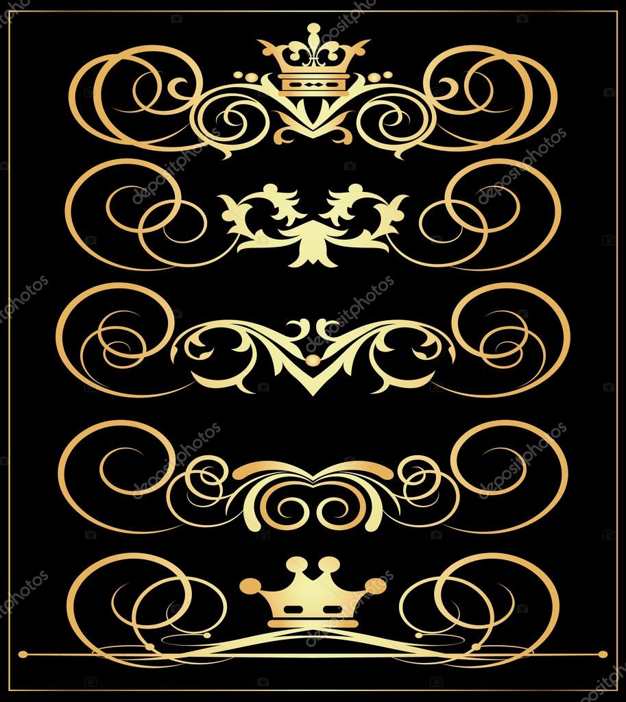 Victorian Crown Scrolls