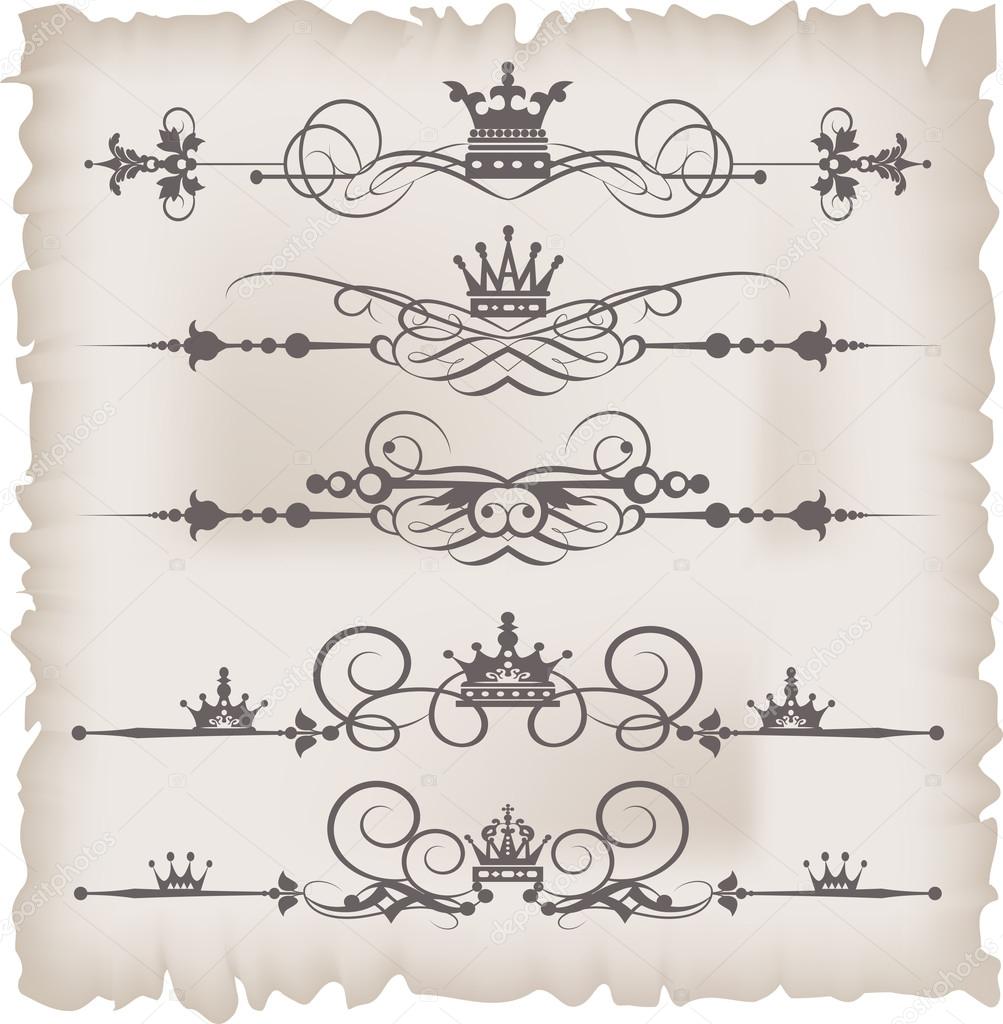 Victorian Scroll Design