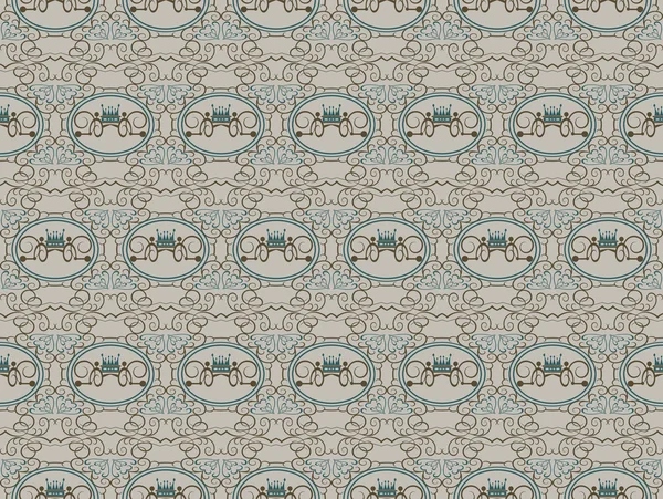 Vector background retro: wallpaper, pattern, seamless Stock Vector ...