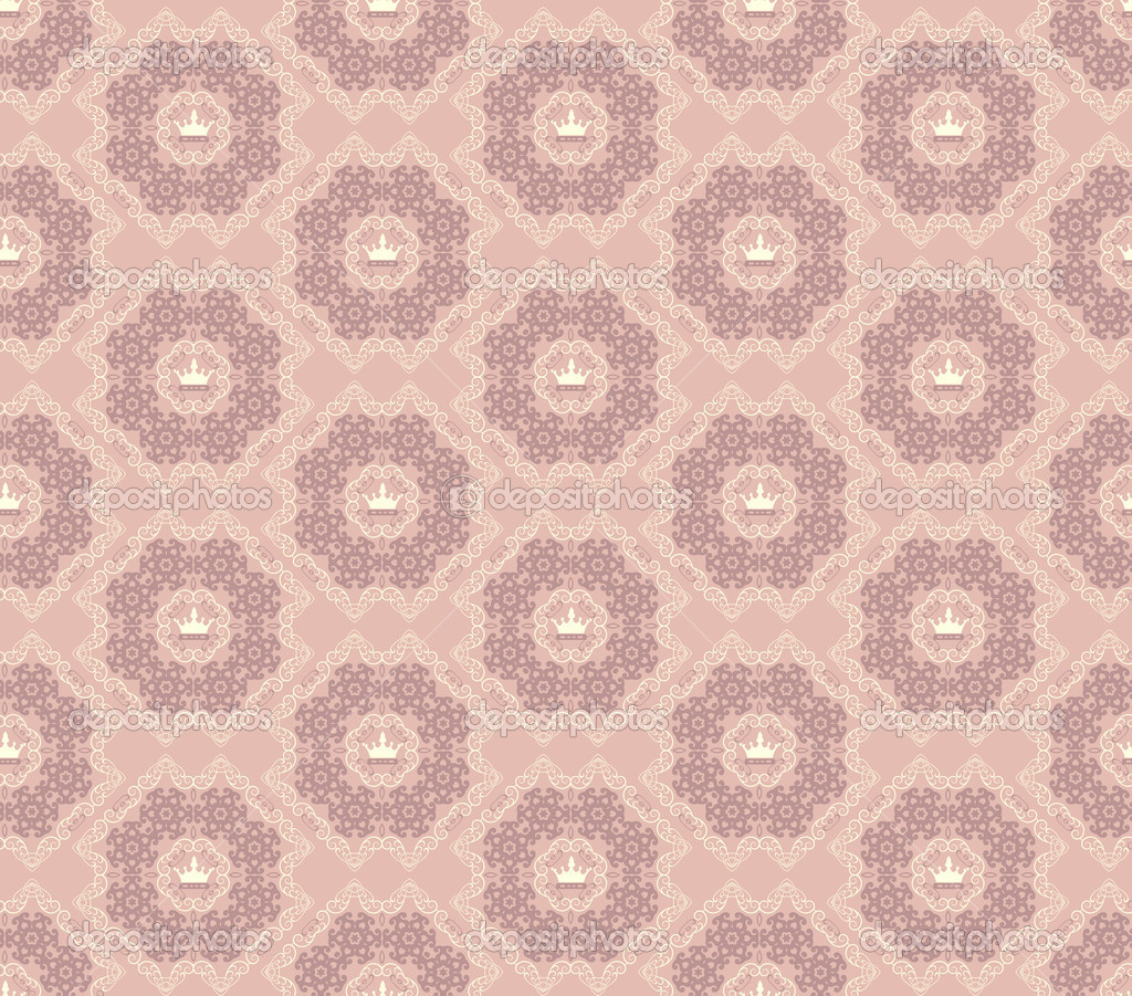 Background retro: wallpaper, pattern, seamless, vector. Stock Vector by ...