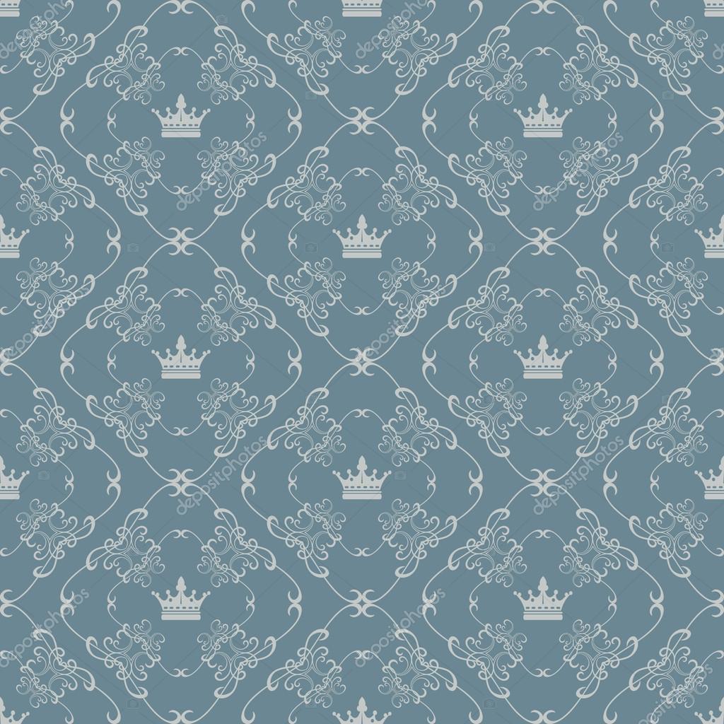 Vector background retro: wallpaper, pattern, seamless, vintage ...