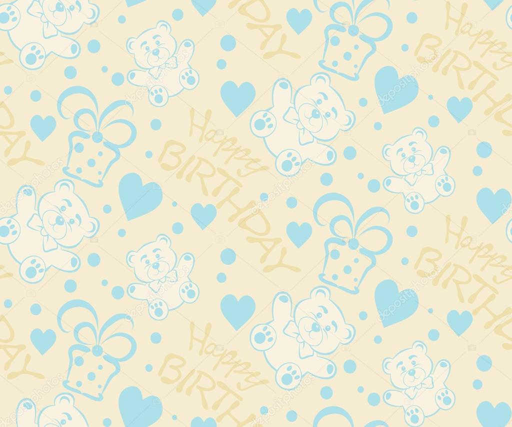 Baby Birthday Texture