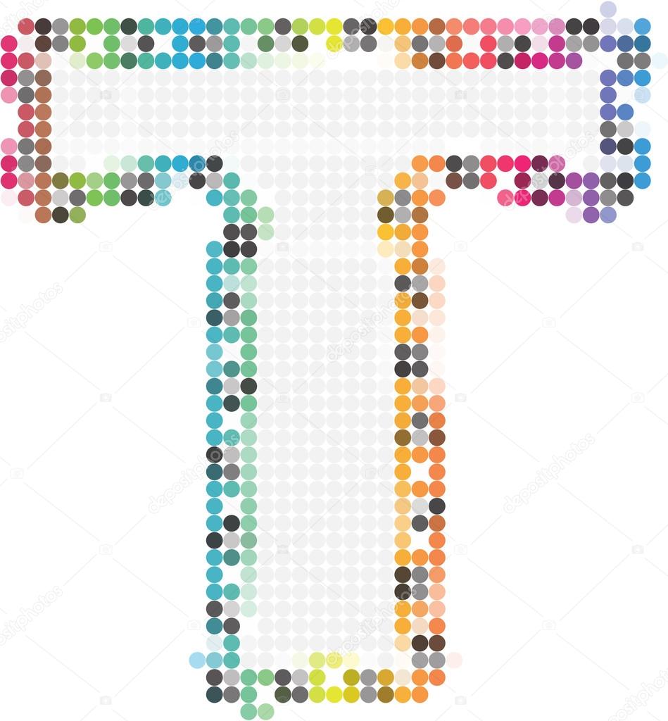 Letter t Stock Vector Image by ©marincas_andrei #30450007