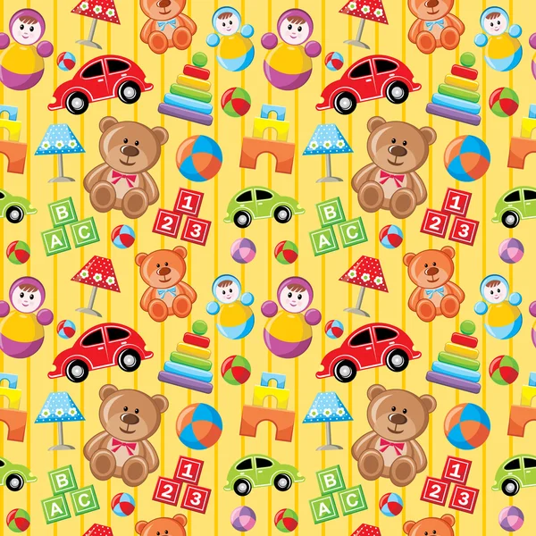Toy pattern Vector Art Stock Images | Depositphotos
