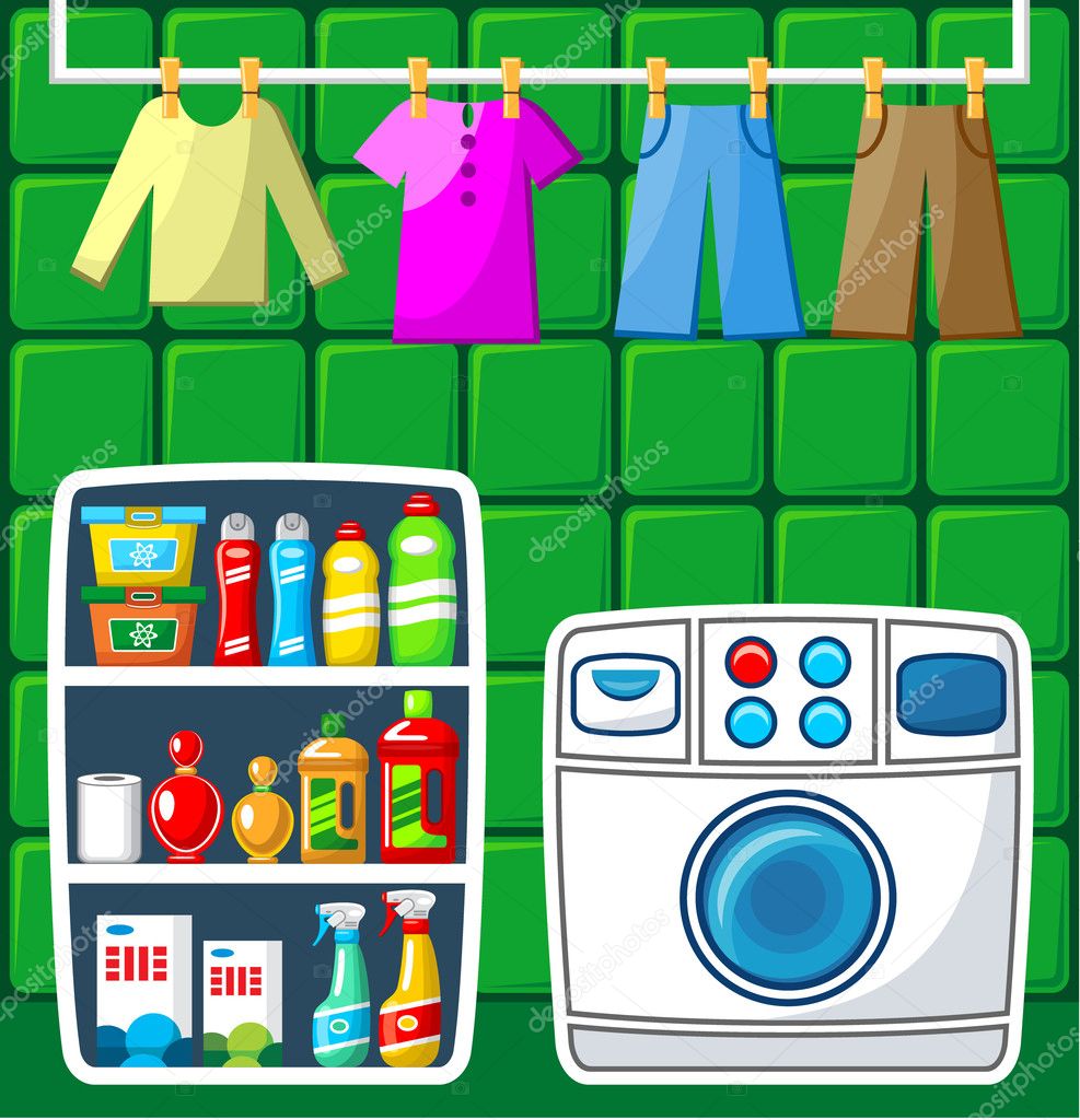 Laundry Room Clipart Images