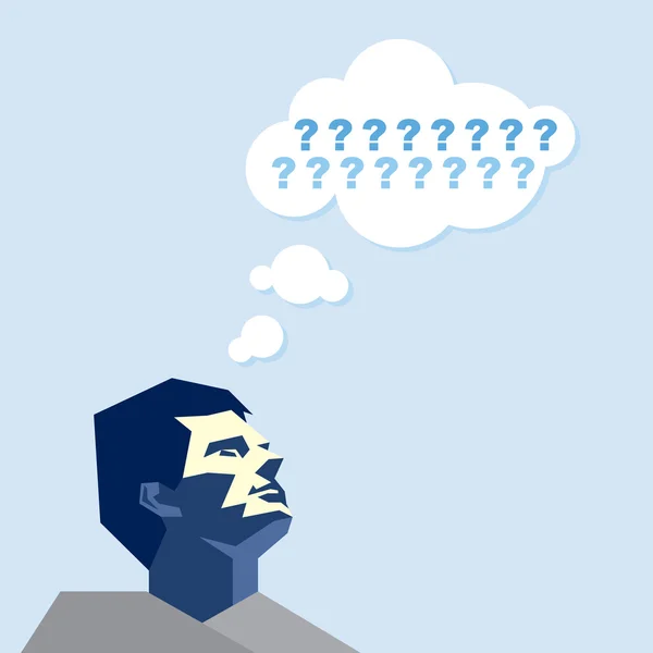 100,000 Hombre pensante ilustración de dibujos animados Vector Images ...