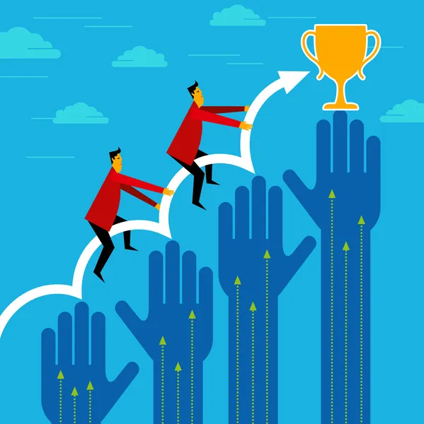 Equipa vencedora Vector Art Stock Images | Depositphotos