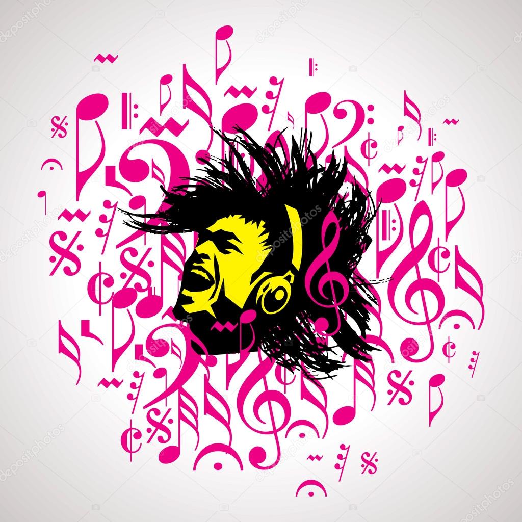 Background for music event design Stock Vector Image by ©arrtfoto #39882433