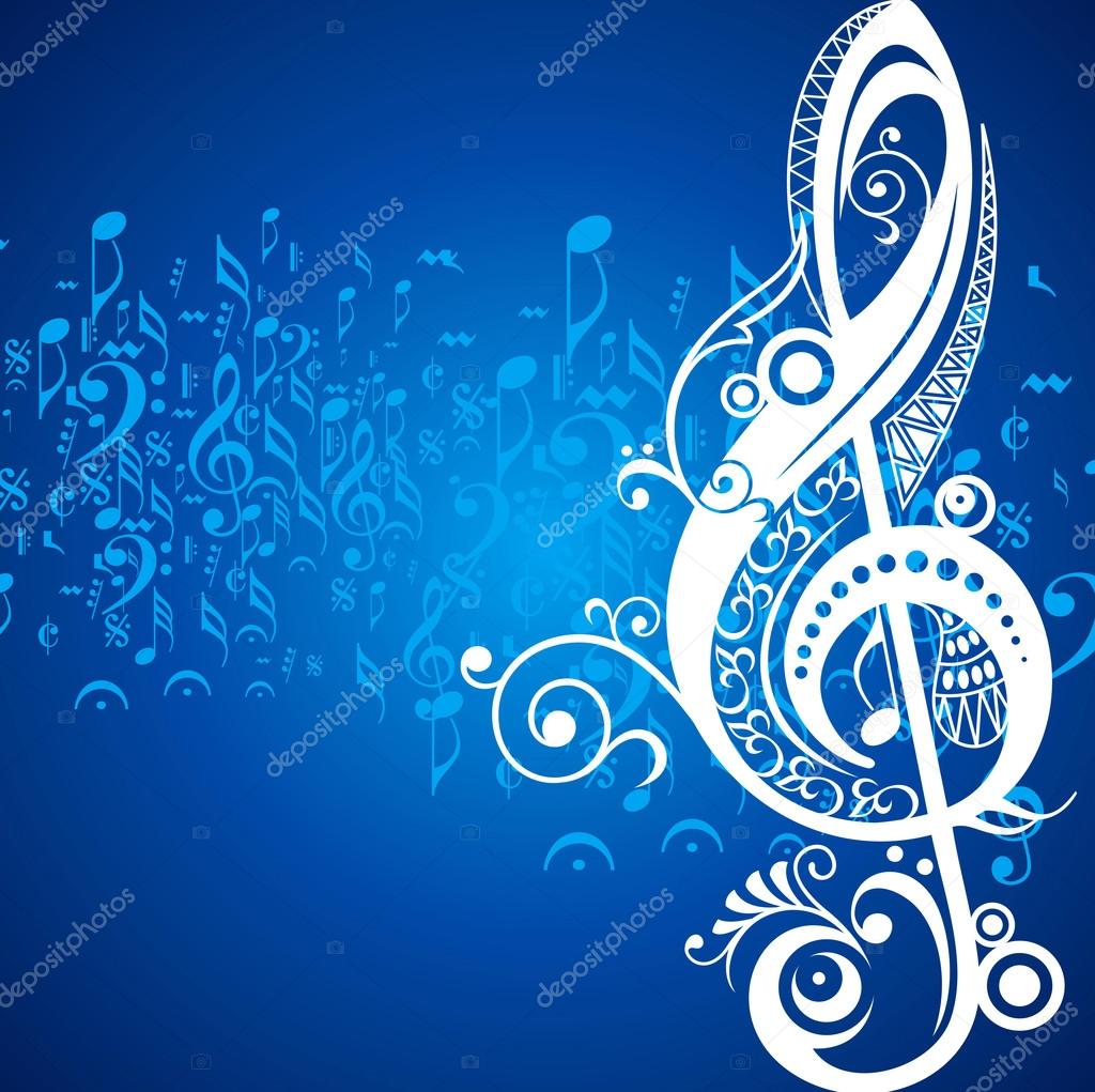 Musical background Stock Vector Image by ©arrtfoto #39960055