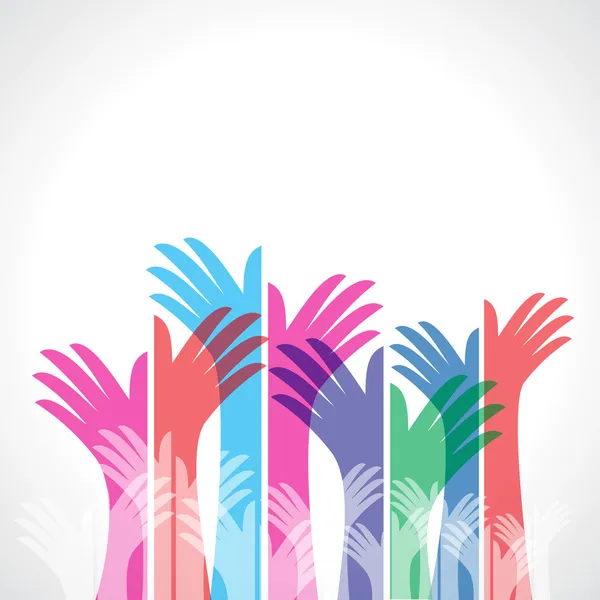 1,513 Many hands Vector Images | Depositphotos