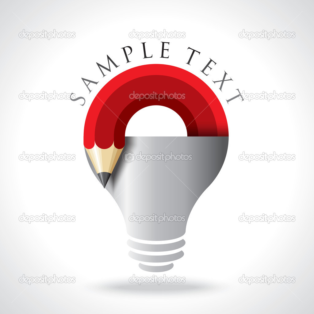 Template with pencil banner Stock Vector Image by ©arrtfoto #39997715