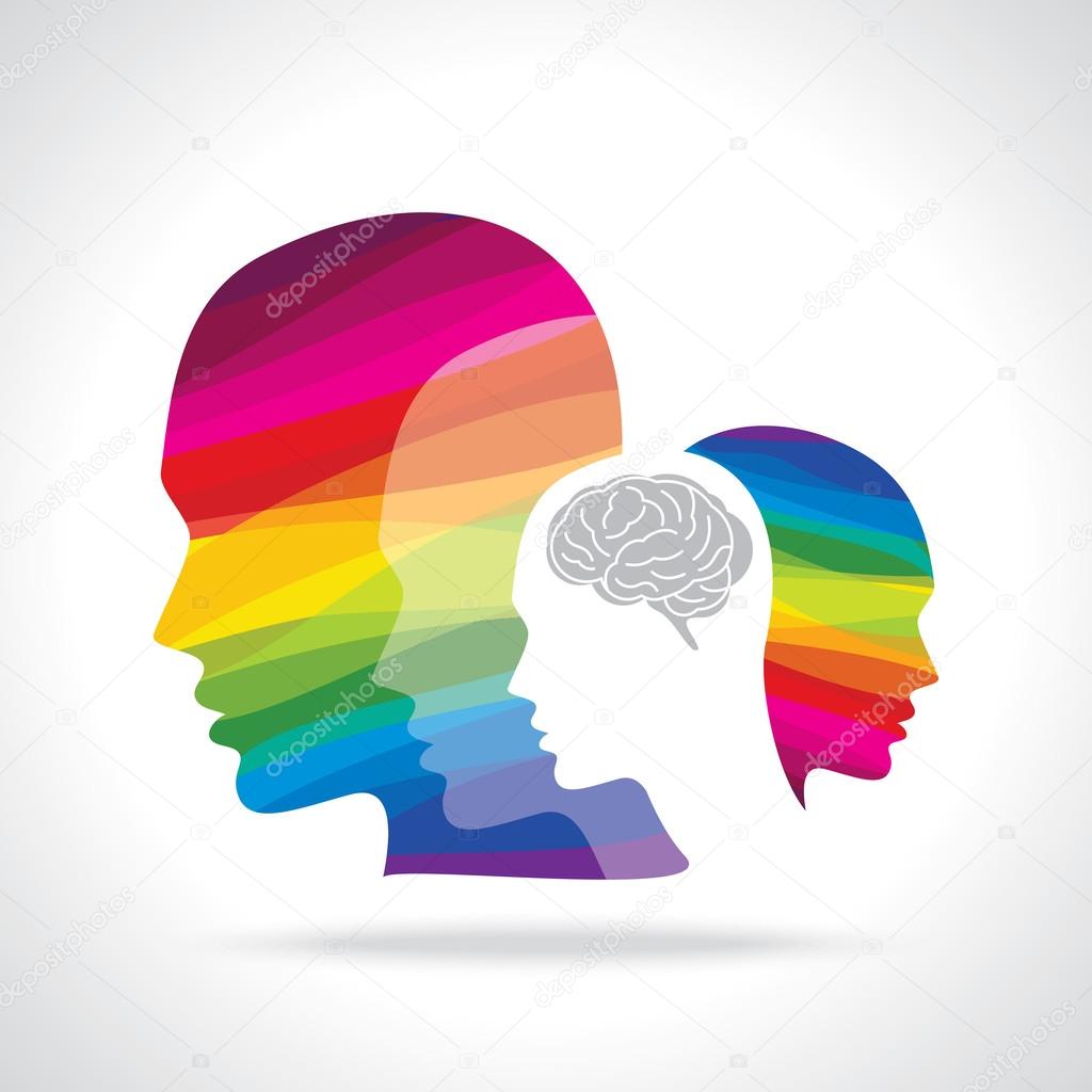 Cabeza humana pensando en una nueva idea Vector de stock por ©arrtfoto ...