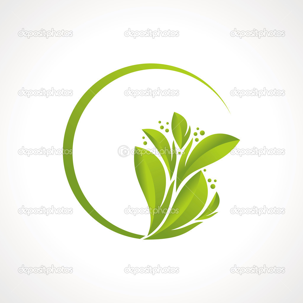 Creative leaf design Stock Vector by ©arrtfoto 50452171