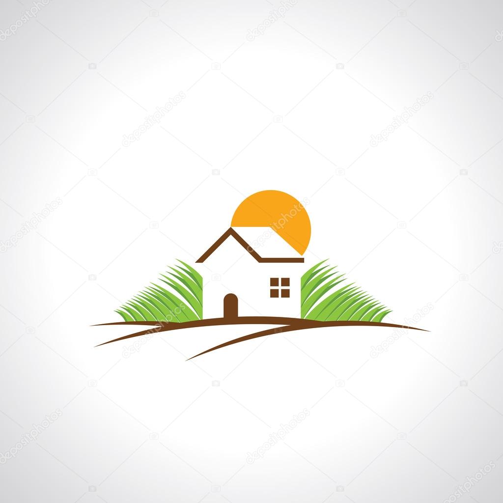 Real estate resort icon Stock Vector Image by ©arrtfoto #50455549