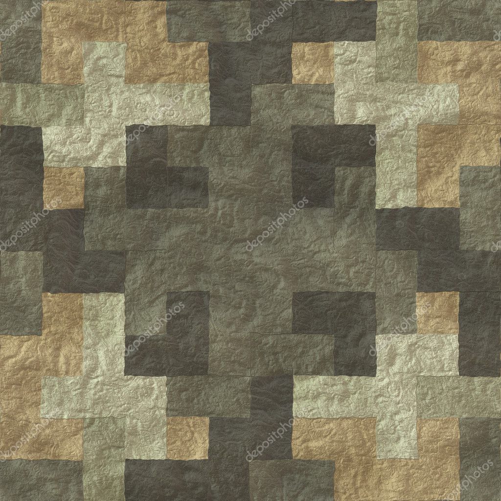 Seamless mosaic concrete pavement — Stock Photo © Nanisimova_sell #21181007