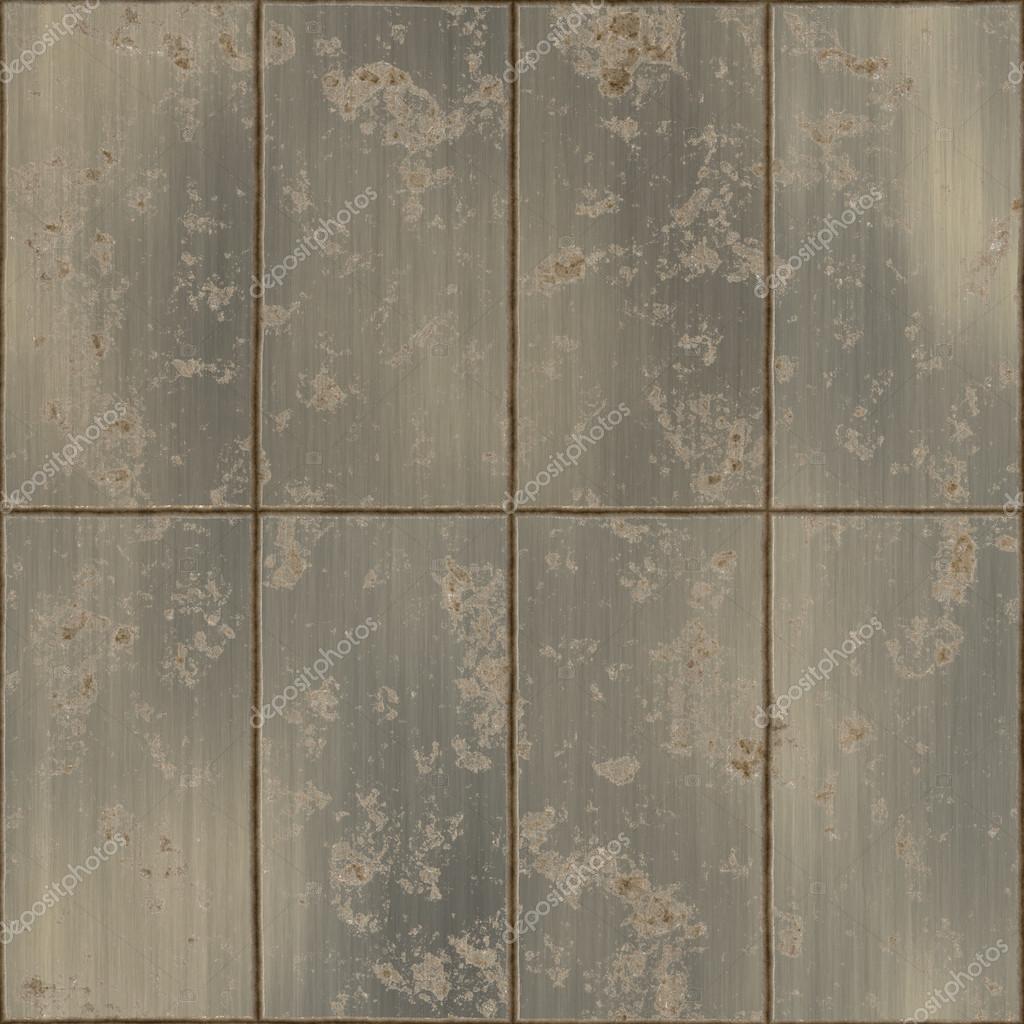 Seamless Metal Wall Panel Texture