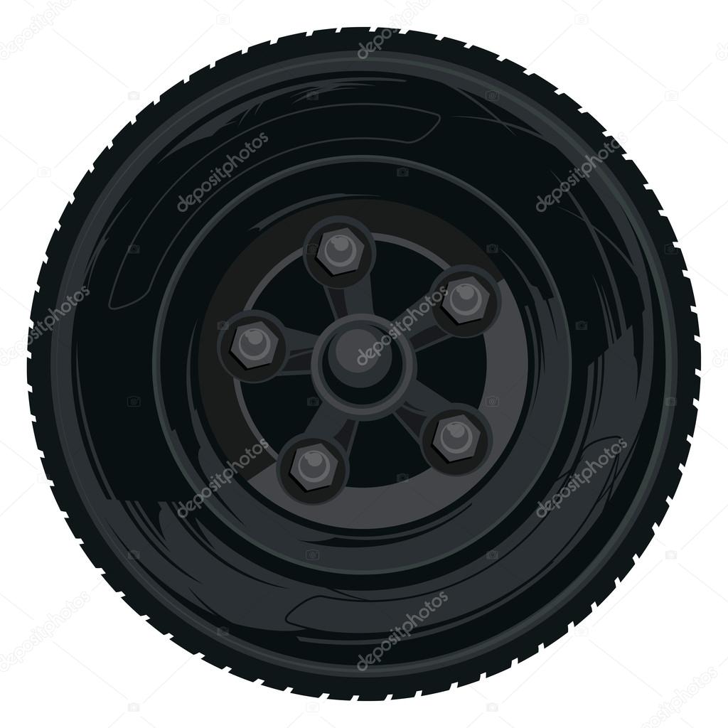 Off road tire Stock Vector by ©SlipFloat 21583151