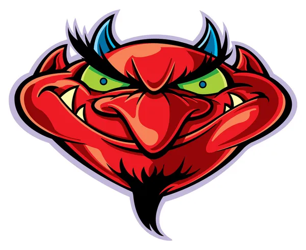 Devil head Vector Art Stock Images | Depositphotos