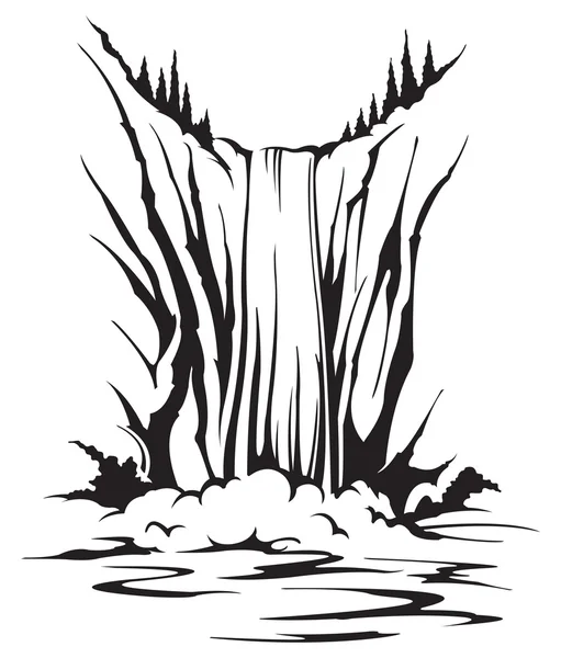 Cascada imágenes de stock de arte vectorial | Depositphotos Cascada imágenes de stock de arte vectorial | Depositphotos