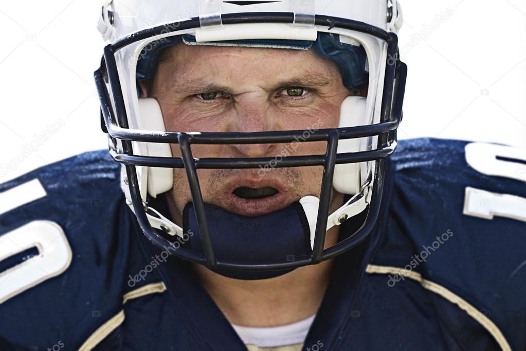 Football Player Face Stock Photo by ©yobro10 40858545