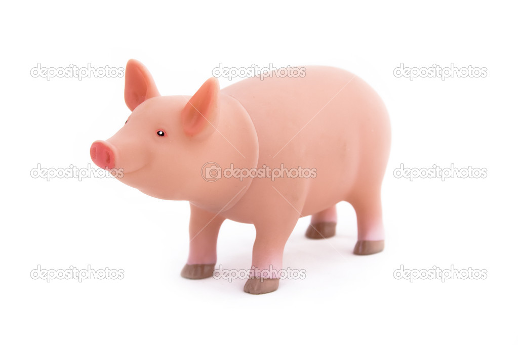 Toy Pig — Stock Photo © yobro10 #41335261