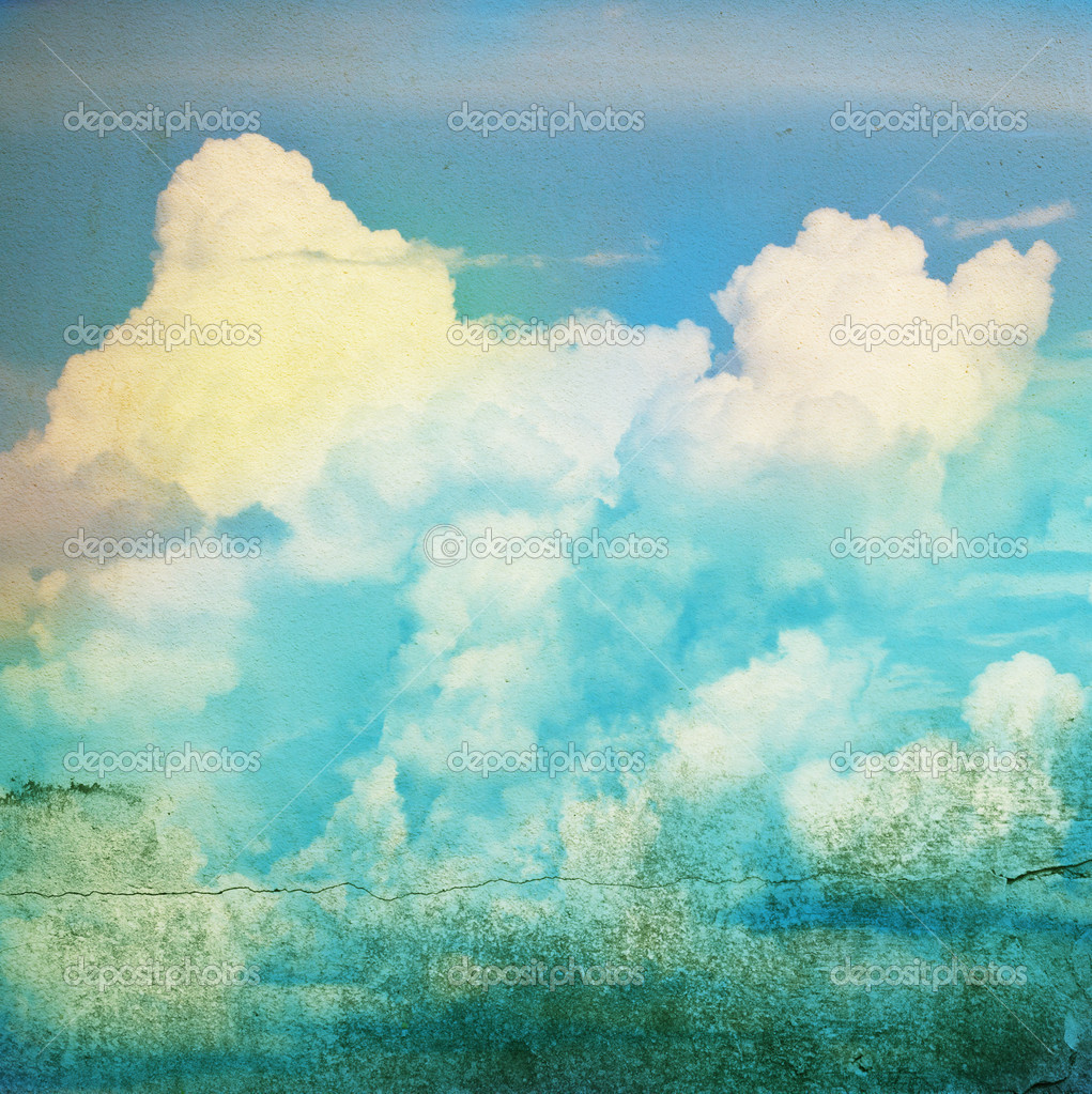 Sky and clouds grunge background Stock Photo by ©flas100 27065681