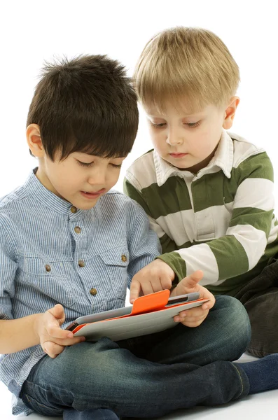 Kids playing tablet Stock Photos, Royalty Free Kids playing tablet ...