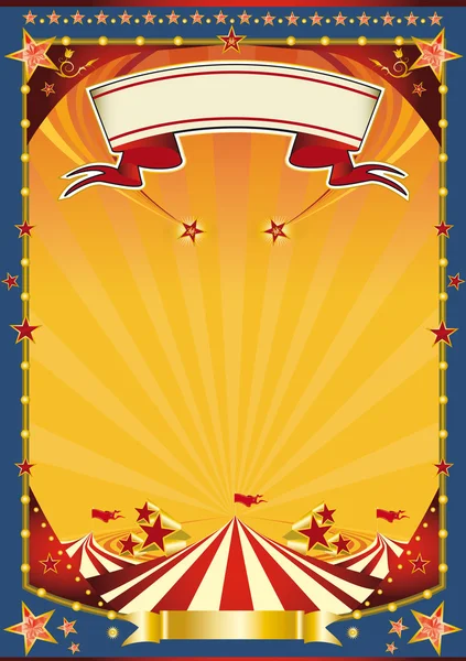 Nice poster with big top - Stock Image - Everypixel