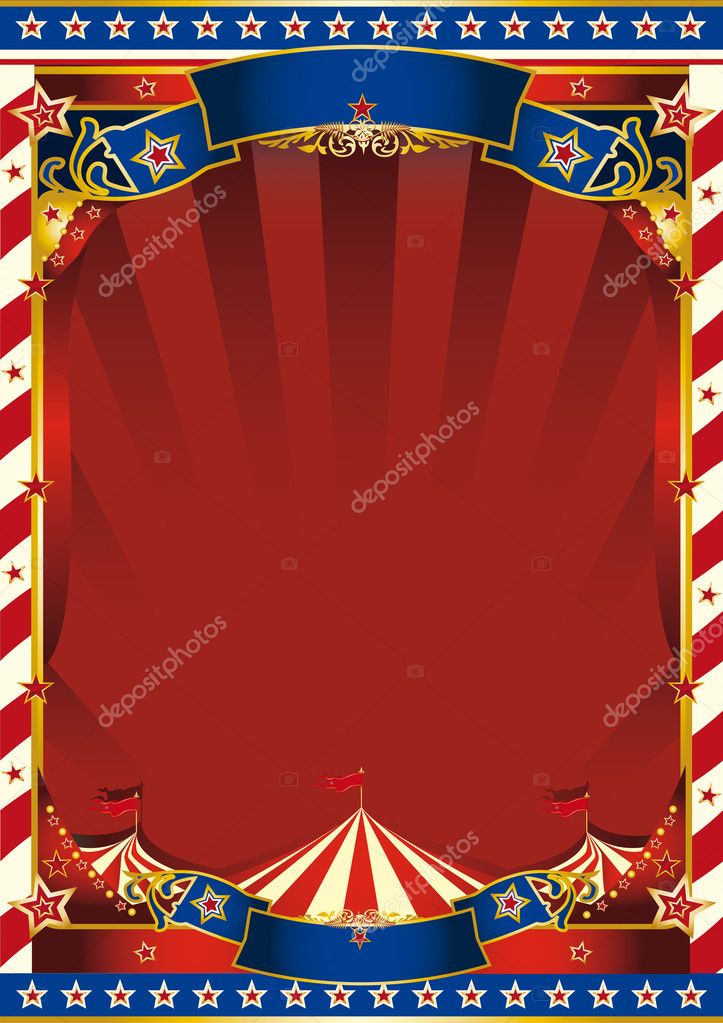 Vintage circus background Stock Vector Image by ©tintin75 #29998773