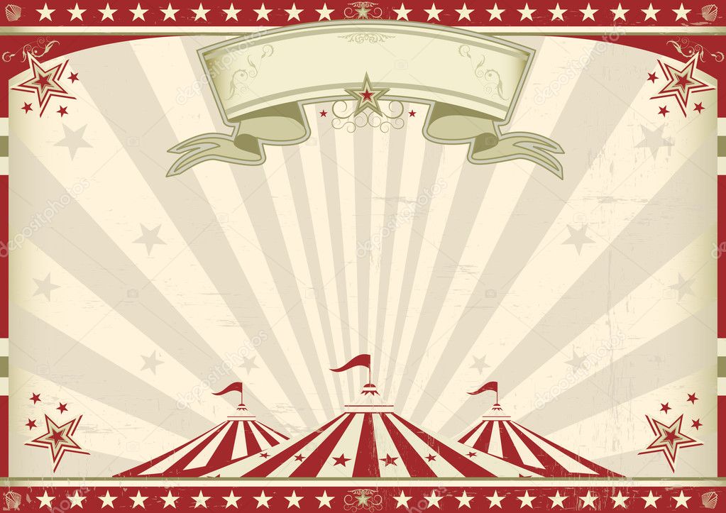 Vintage Circus Templates