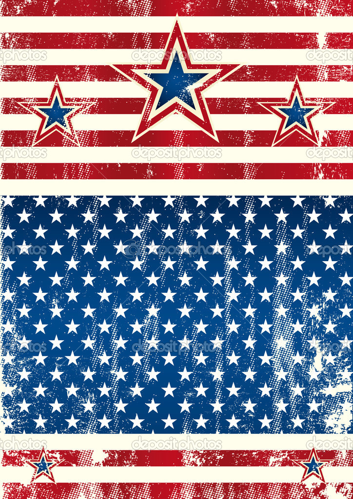 USA textured frame — Stock Vector © tintin75 #47412479