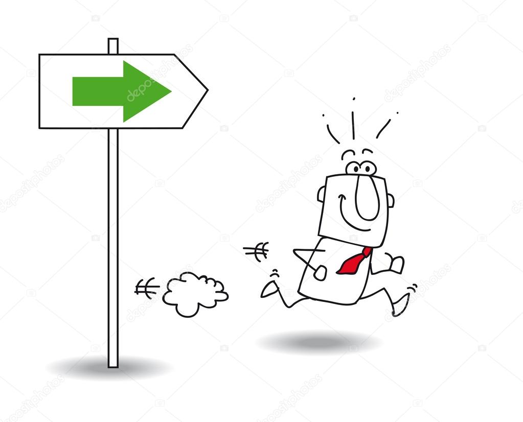 Right direction — Stock Vector © tintin75 #48977235 Right direction — Stock Vector © tintin75 #48977235