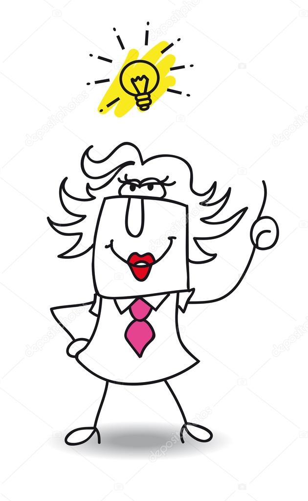 Good idea Penelope Stock Vector by ©tintin75 50937709