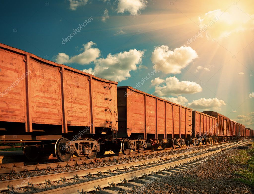 Freight train — Stock Photo © dedivan1923 #23968701