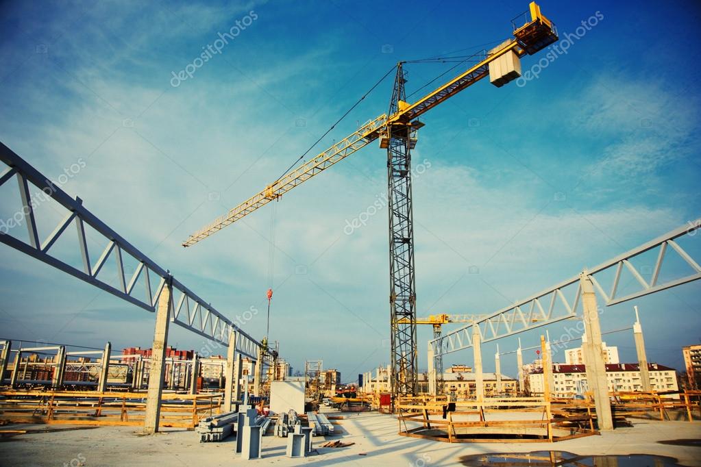 Construction site Stock Photo by ©dedivan1923 41991297