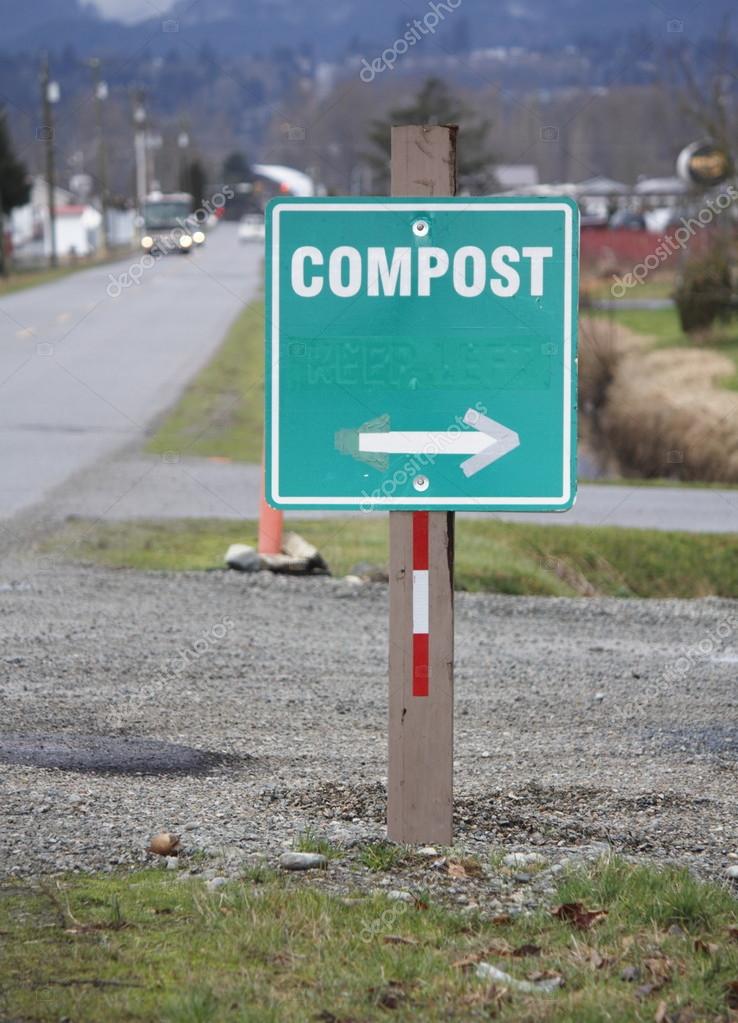 Compost Sign — Stock Photo © modfos #19935353